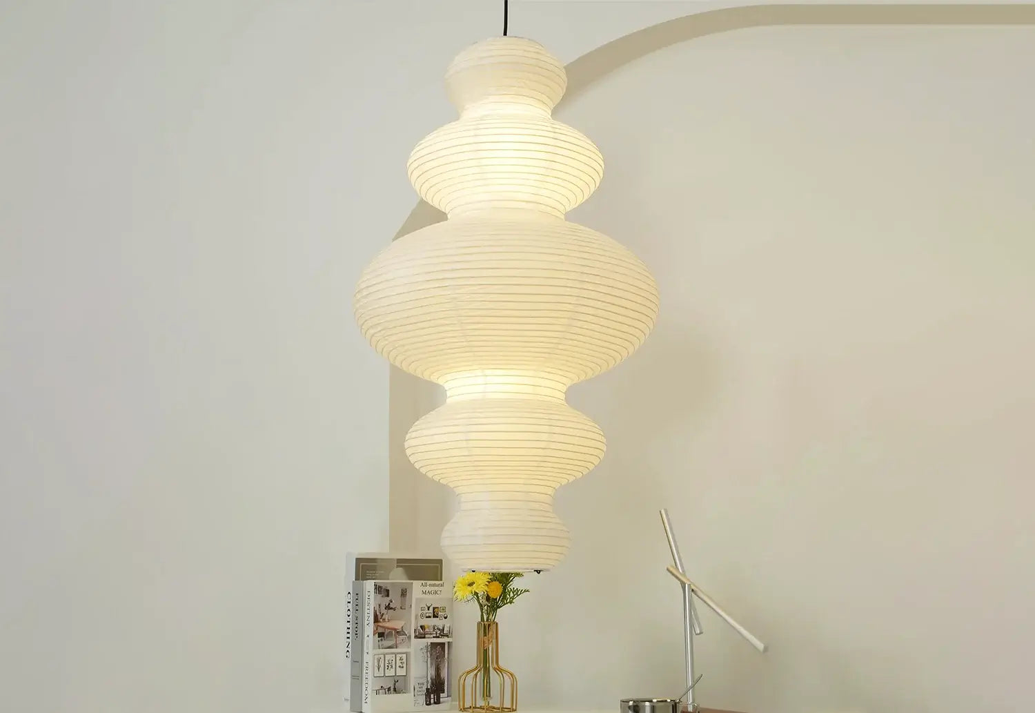 The Comforting Glow of Akari Pendant Lighting: Six Exquisite Designs ...