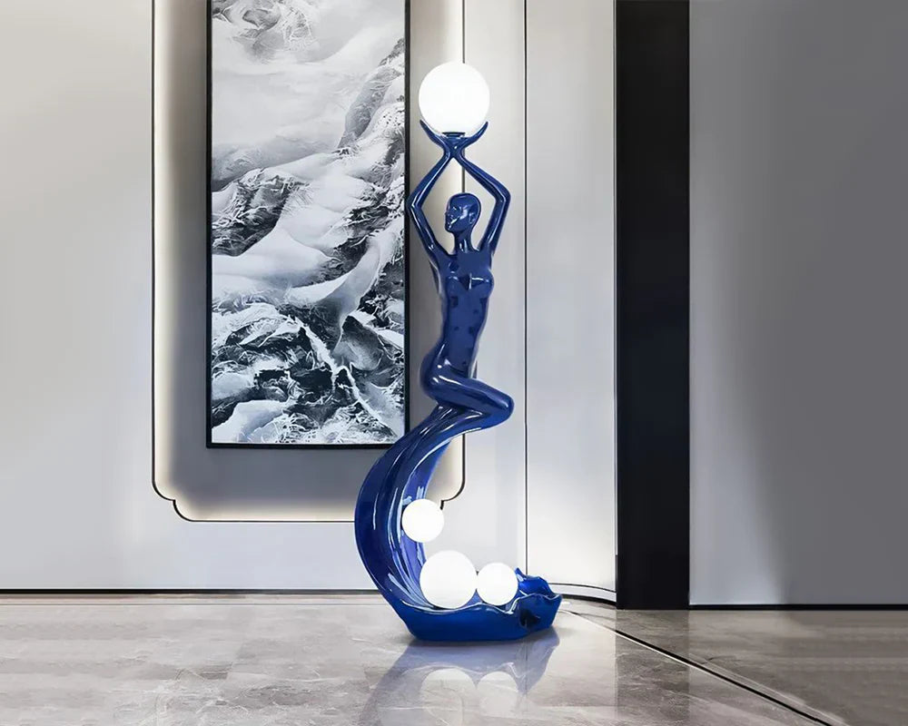 Art Sculpture Floor Lamps: Where Light Meets Art | korewo Lamp – korewolamp