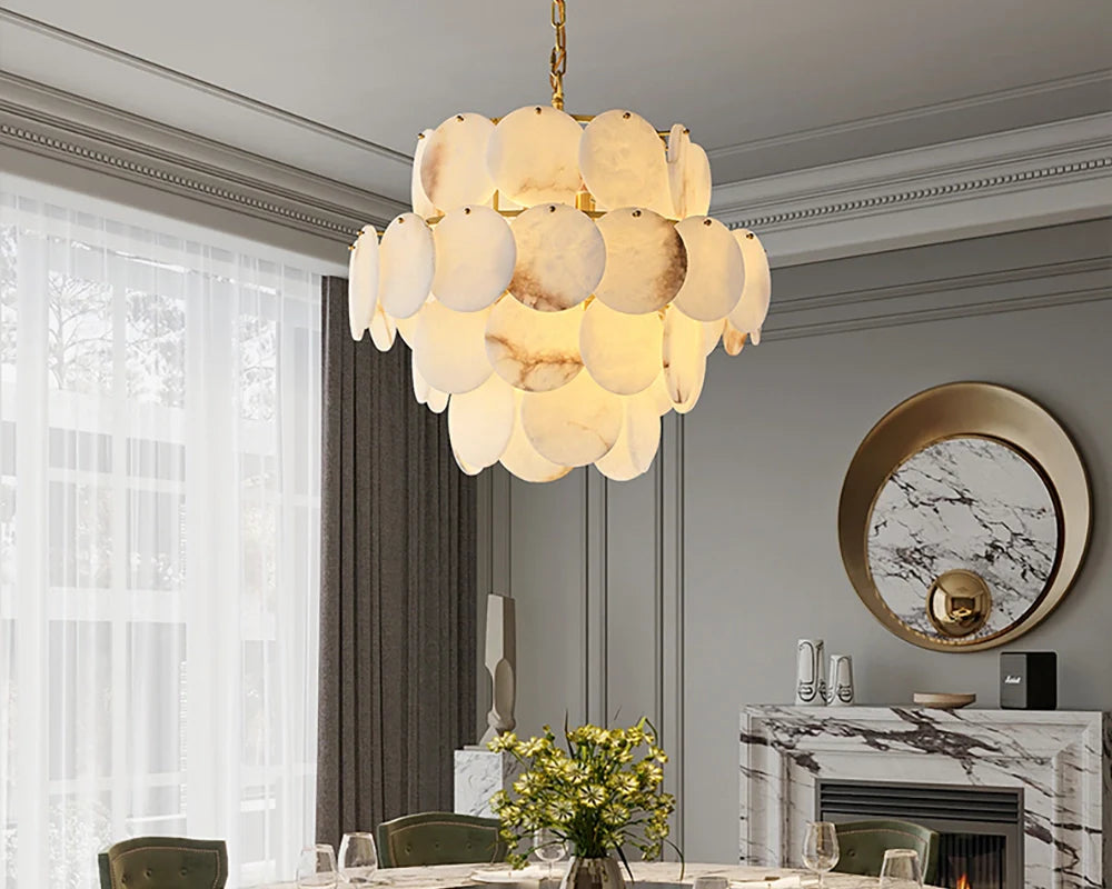 Ethereal Glow: The Refined Elegance of the Alabaster Lighting Series ...