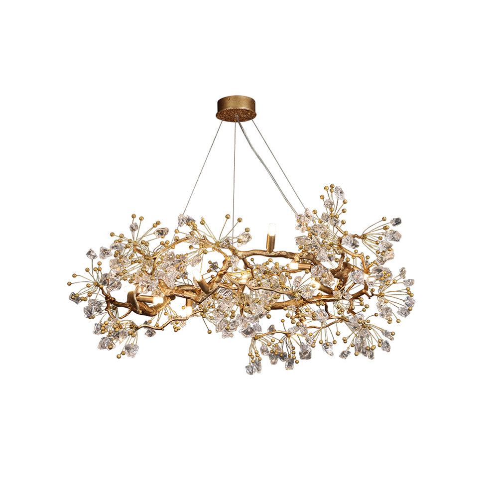 Lorna Berry Branch Shape Glass Chandelier – korewolamp