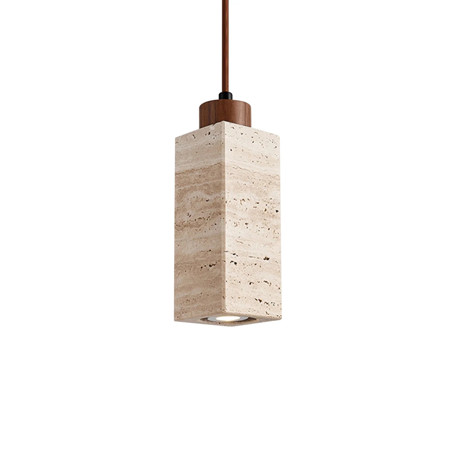 Natural Travertine GLigEt Pendant Light – korewolamp